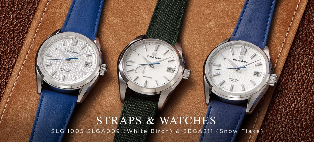 สายนาฬิกาที่ควรใส่คู่กับนาฬิกา SLGH005 White birch และ brand signature ...